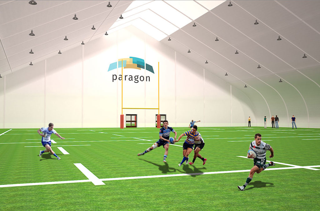 Rugby Structure, Rugby Training Facility - Paragon Structures